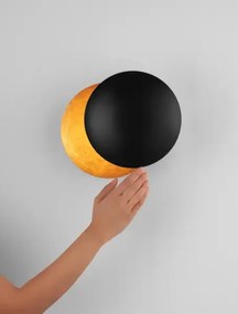 Designové nástěnné svítidlo Solei černá