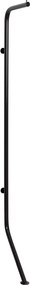 Hnědý kovový věšák 36x182 cm Bend – Hübsch