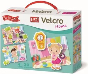 Pexi Velcro skládačky - Domov / od 12 měsíců