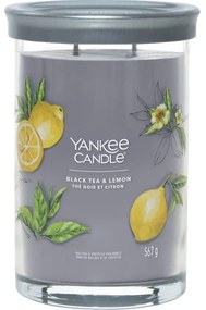 Yankee Candle – Signature Tumbler svíčka Black Tea & Lemon (Černý čaj s citrónem) Velikost: velká 567 g