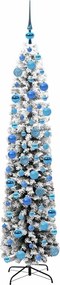 Umělý vánoční stromeček Zelená 180 cm PVC, ocel a plast 3395025