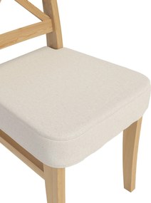 Sedák na židli IKEA Ingolf barva béžová