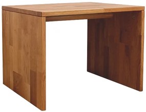 Noční stolek Massivo, dub, masiv