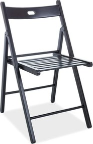 Casarredo - Komfort nábytek Dřevěná skládací židle SMART II, černá