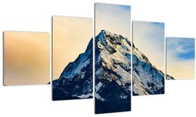 Obraz zasněžených hor, Nepál (125x70 cm)