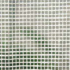 Outsunny fóliový skleník na rajčata 200x100x215cm s oknem ze síťoviny a rolovacími dveřmi UV ochrana v bílé barvě pro rostliny a zahradu