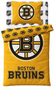 Hokejové povlečení NHL Boston Bruins Shields Velikost: 135x200 + 80x80 cm