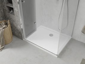 Mexen Lima sprchový kout 100x70cm, 6mm sklo, chromový profil - čiré sklo + Slim sprchová vanička - 856-100-070-00-00-4010