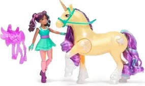 SPIN MASTER Figurky Unicorn Academy Ava a Leaf / Svítící jednorožec s