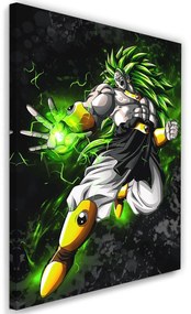 Gario Obraz na plátně Dragon Ball Broly - SyanArt Rozměry: 40 x 60 cm