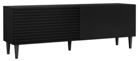 TV stolek/skříňka 150 Sorleto 2K, Barva dřeva: černá