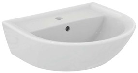 Ideal Standard Eurovit - Umyvadlo 50x44 cm, s přepadem, otvor pro baterii, bílá W332801