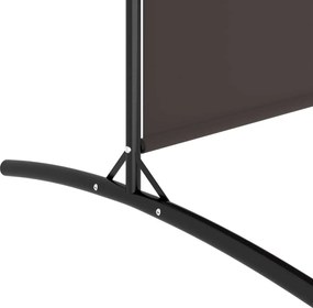 vidaXL 6dílný paraván 520x180 cm textil [350273] Barva: antracitová