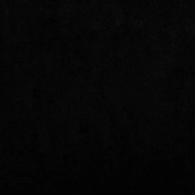 Dětská pohovka černá 70 x 45 x 30 cm samet - Default Title