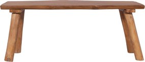 Zahradní lavice 120 cm masivní teakové dřevo 288817
