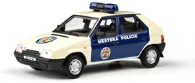 Abrex Škoda Favorit 136L (1988) Městská Policie Praha 1:43