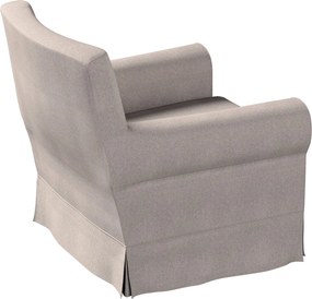 Potah na křeslo IKEA Ektorp Jennylund barva béžová látka pletený vzor