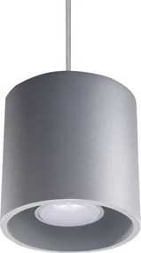 Lustr SOLLUX Orbis 1 GU10 1x40W bez zdroje SL.0052 šedá
