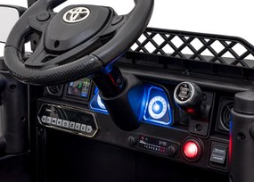 Ramiz Elektrické autíčko Toyota FJ Cruiser černé terénní + ovladač