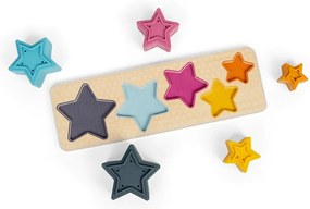 Bigjigs Toys Vkládací puzzle Hvězdy