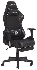 Kancelářská židle černá/hnědá VICTORY Beliani