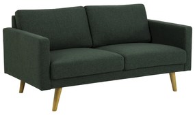 Minimalistyczna sofa Dwuosobowa Buletkowa zieleń ARUBA