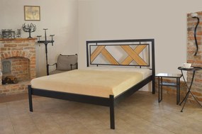 Iron Art DOVER kanape - kovaná postel pro rozměr matrace: 160 x 200 cm