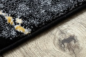 Dywany Łuszczów Kusový koberec Gloss 529A 82 3D mramor black/grey ROZMĚR: 160x220