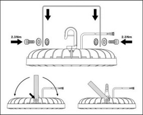LED svítidlo LEDVANCE High Bay Value 225W 27000lm 4000K IP65