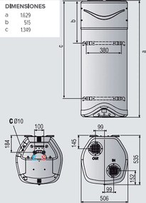ARISTON NUOS EVO A+ 150 WH ohřívač na bázi tepelného čerdla 3629074