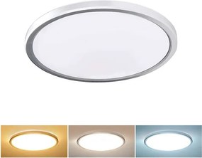 LED stropní světlo odolné vůči vlhkosti WO826 - průměr 30 cm, bílá