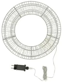 German Světelná LED dekorace "Věnec" / 1500 LED / 40 × 9 cm / teplá bílá