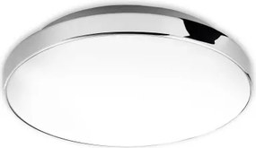 Stropní LED svítidlo BRILONER průměr 28,5cm 13W bílé-chrom 3351016