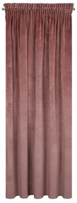 ZATEMŇOVACÍ ZÁVĚS NA PÁSCE VILLA 140X270 CM STARORŮŽOVÁ