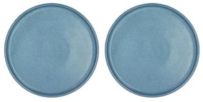 Villa Collection Porcelánový talíř Fjord 20.8 cm Blue (sada 2 ks)