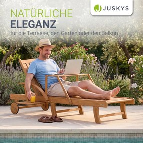 Juskys Skládací zahradní lehátko SunScape Provedení: 1 ks