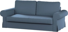 Potah na pohovku IKEA Backabro, 3-místná, rozkládací barva modrá látka pletený vzor