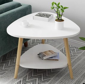 Casarredo - Komfort nábytek Konferenční stolek LATTE bílá/borovice