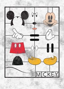Komar Vliesová fototapeta Mickey Kit 200 x 280 cm
