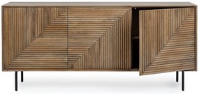 BIZZOTTO příborník DARSEY se 3 dvířky 83x184 cm 0746873