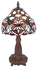Stolní lampa Tiffany ART NOUVEAU Clayre &amp; Eef 5LL-6141