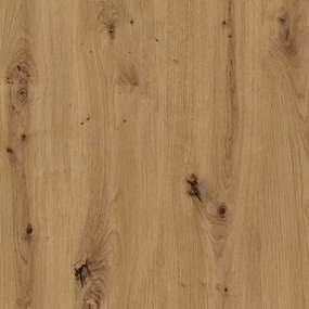 Šatní skříň GAMMA 300 × 240 cm dub artisan se zrcadlem