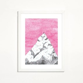 Pavla Baštanová | Turista Rám: Bílý, Velikost: 30 x 20 cm