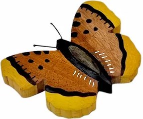 2Kids Toys Dřevěná magnetka velká Motýl