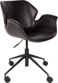 Černá kancelářská židle Zuiver Office Chair Nikki