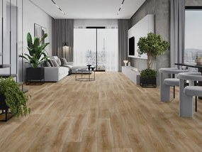 Mexen San Marcos vinylové panely 1240 x 182 mm SPC 6,5 mm, podklad IXPE 1,5 mm, 4 V-Fuga, Dub - F1048-1240-182-505-4V1-01