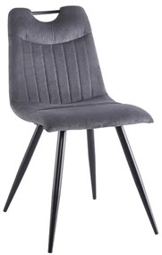 Jídelní židle KORFU - šedá