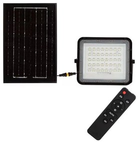 V-Tac LED Venkovní solární reflektor LED/6W/3,2V IP65 4000K černá + DO VT1356