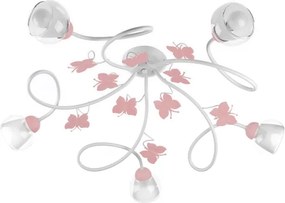 ONLI - Dětský přisazený lustr BUTTERFLY 5xE14/6W/230V