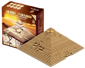 EscapeWelt 3D dřevěná skládačka hlavolamu Pyramida